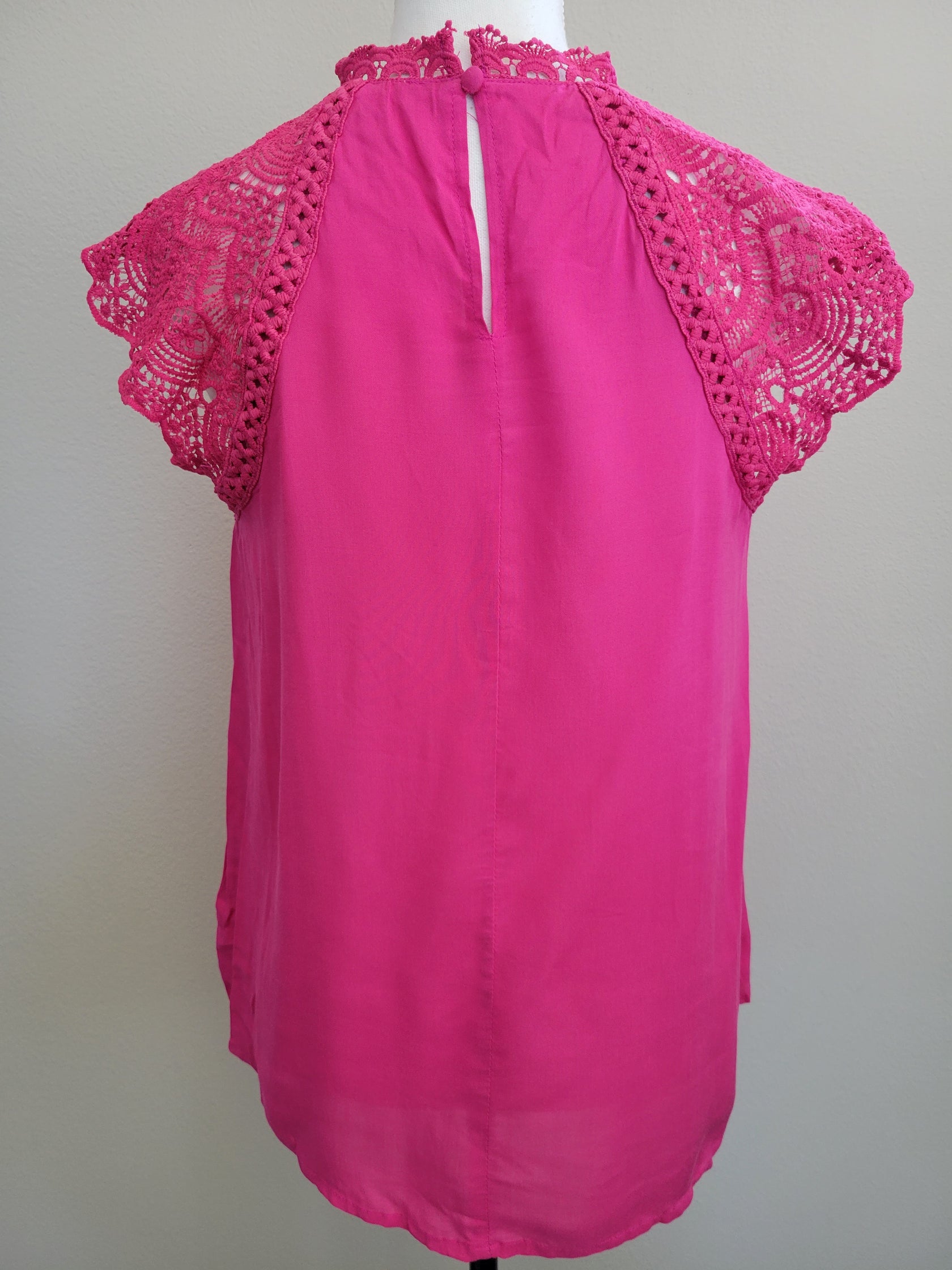 Dream In Color Crochet Detail Blouse – Mota Boutique